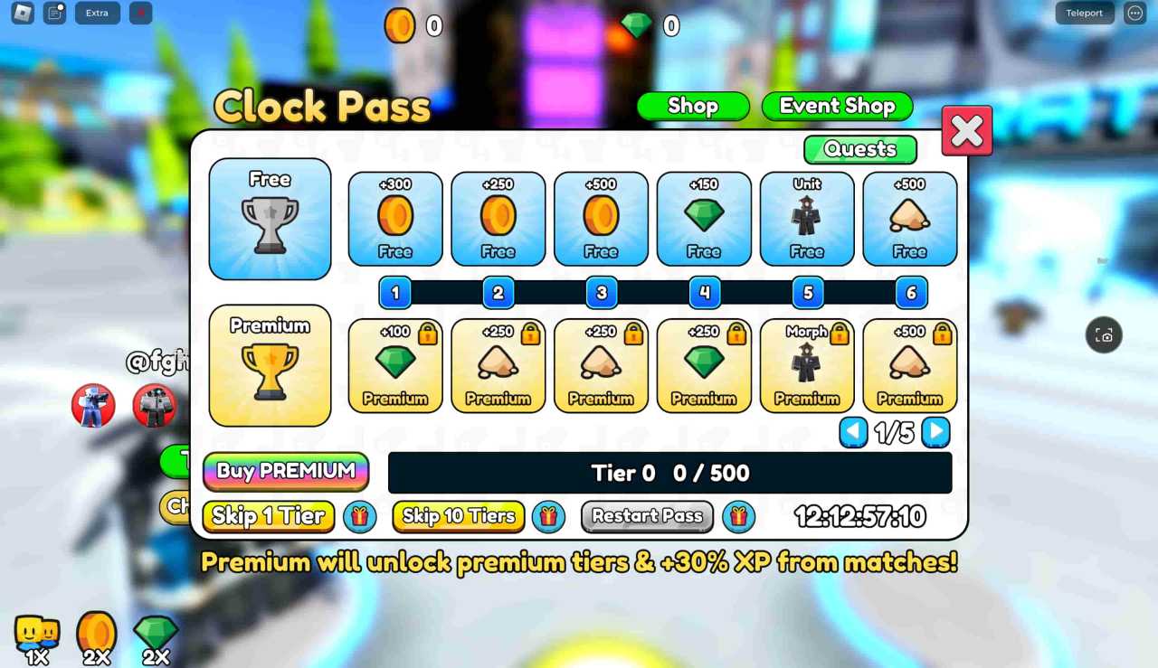 Skibidi Tower Defense Clock Event: Battle Pass rewards and price ...