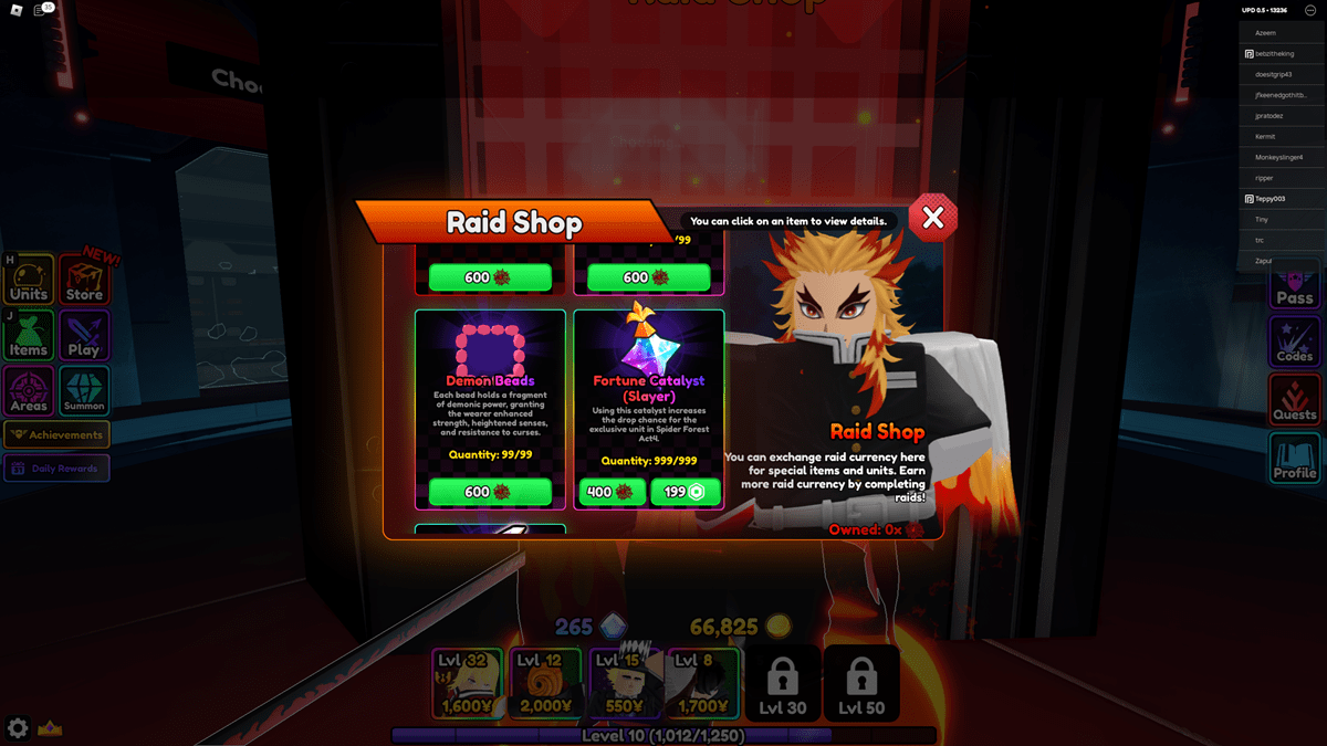 How to get Renguko in Anime Vanguards