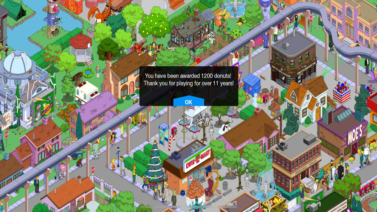 The Simpsons Tapped Out is tapping out this January – Destructoid