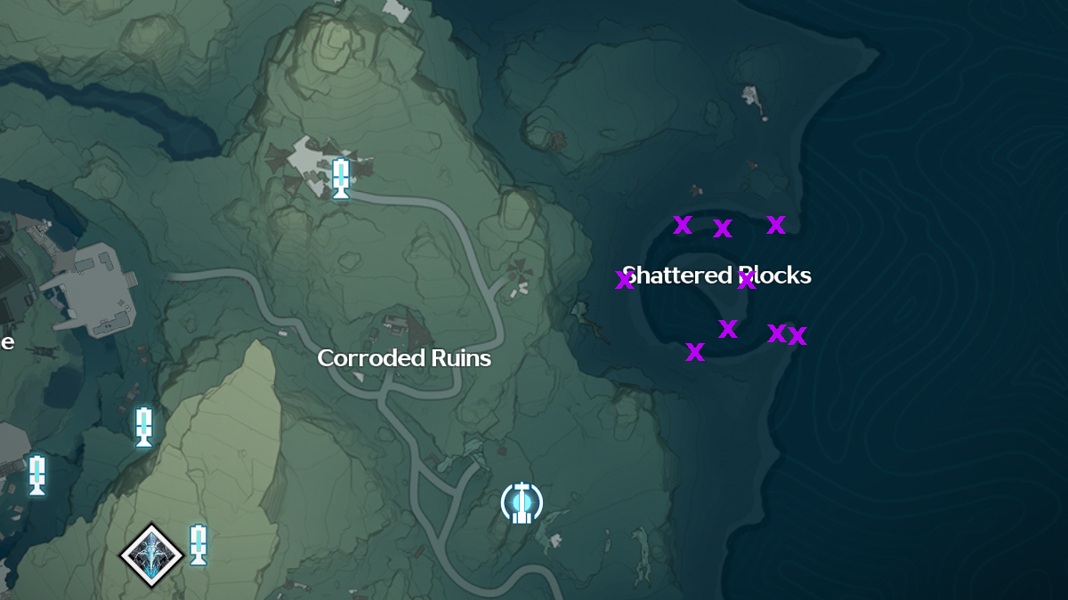 Where to find Violet Coral in Wuthering Waves, maps and best farming spots