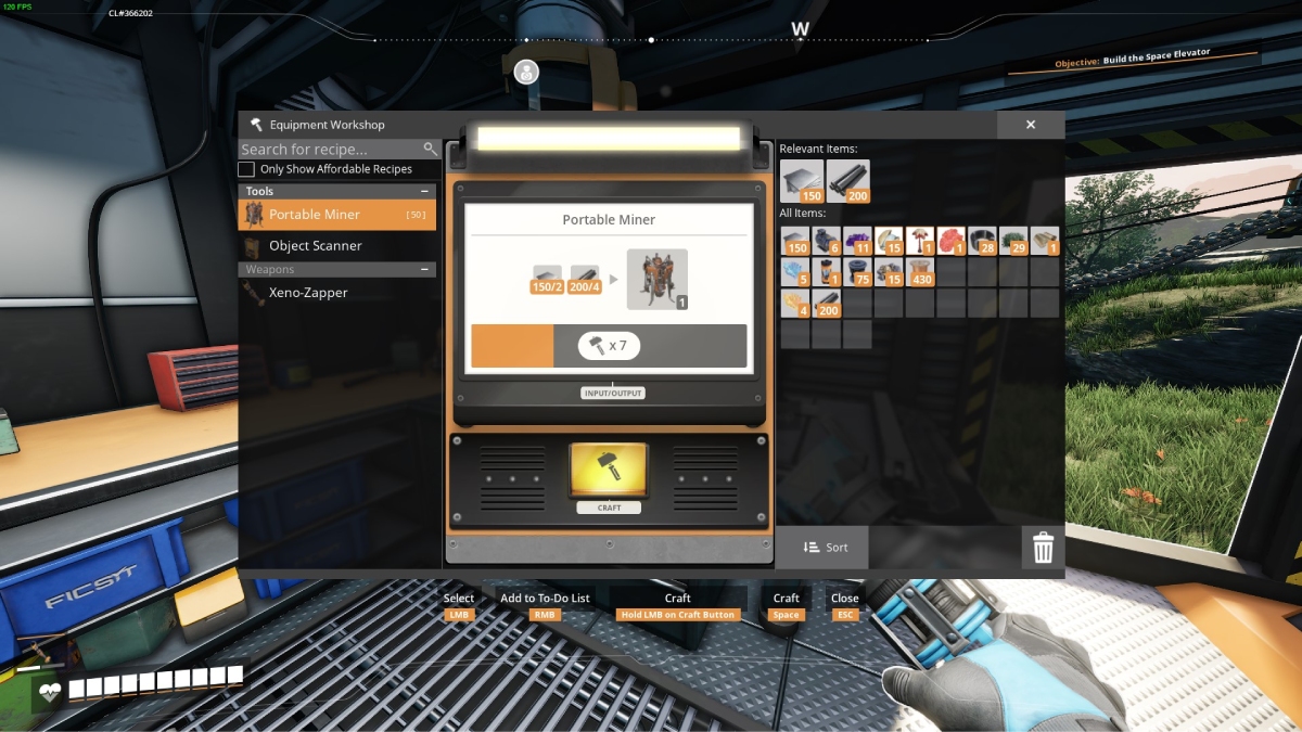 How to craft the Portable Miner in Satisfactory 1.0 – Destructoid