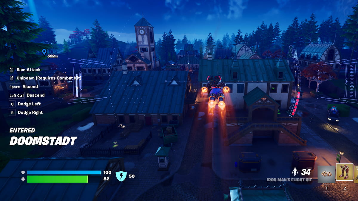 How to find Iron Man's Combat and Flight Kit Mythic in Fortnite ...