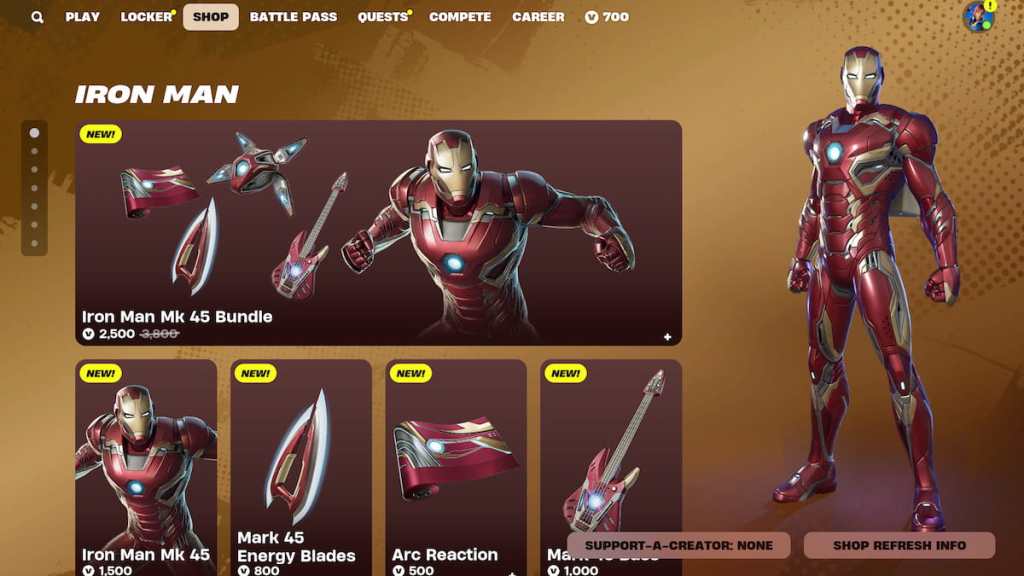 How to find Iron Man in Fortnite Chapter 5, Season 4 – Destructoid