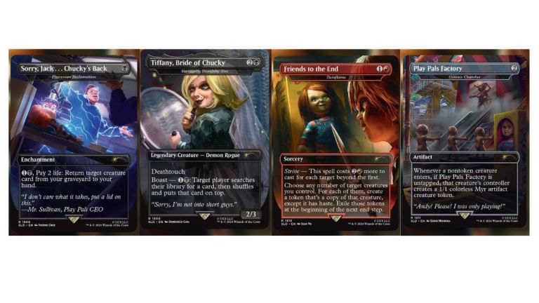 All cards in the Secret Lair x Chucky Drop – Destructoid
