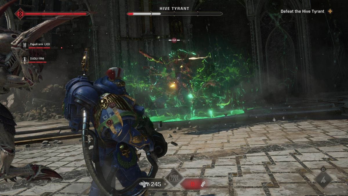 How to defeat the Hive Tyrant boss in Warhammer 40K: Space Marine 2 ...