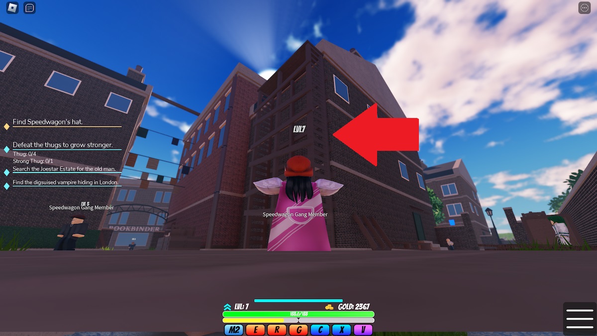 Where to find Speedwagon's Hat in World of Stands