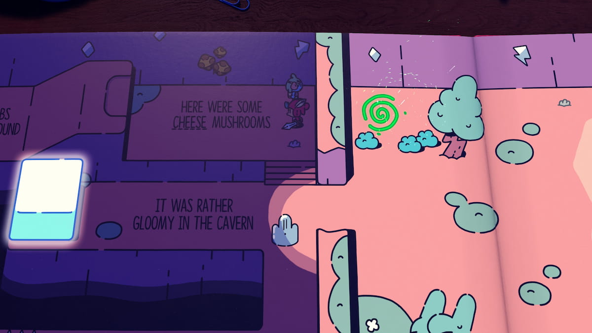 How to make a cheese mushroom and pillar in The Plucky Squire – Destructoid