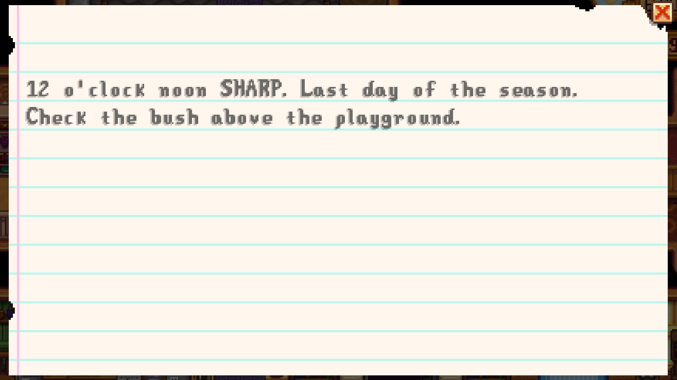 All Secret Notes in Stardew Valley and how to solve them – Destructoid