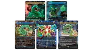 All cards in the Secret Lair x Ghostbusters: Slimer! Superdrop ...