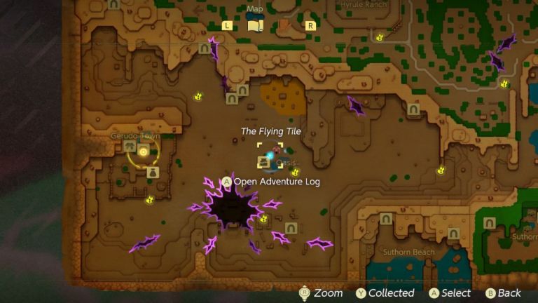 How to complete The Flying Tile quest in Zelda Echoes of Wisdom ...