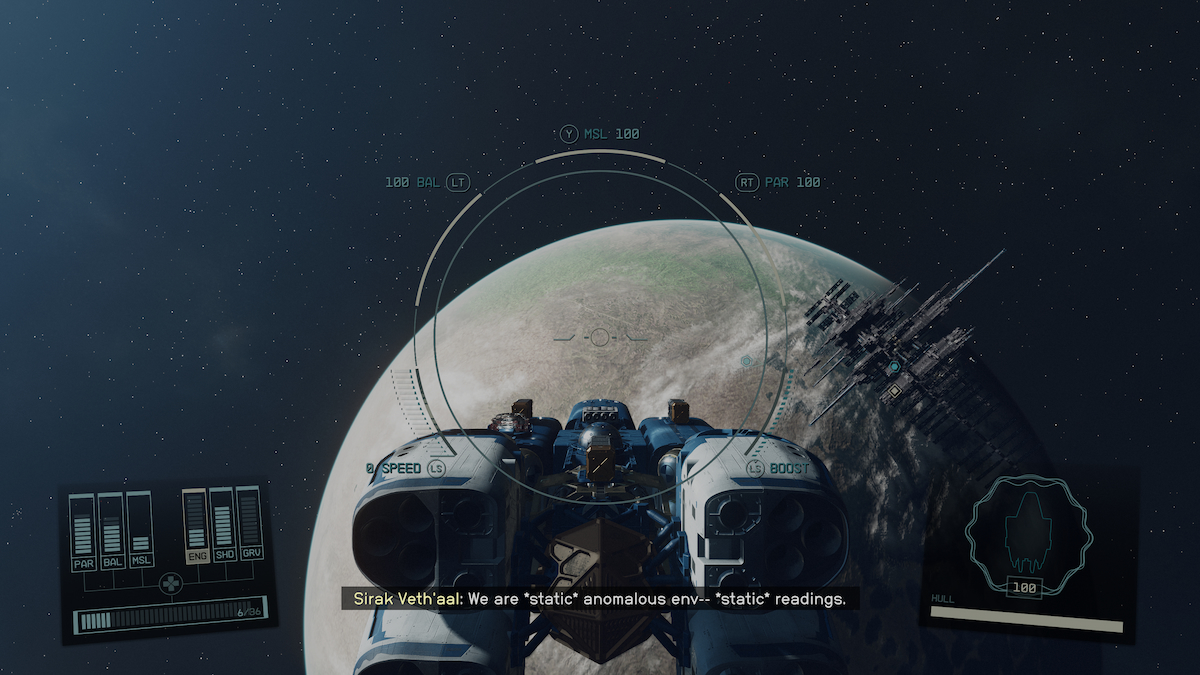 How to start Shattered Space DLC in Starfield