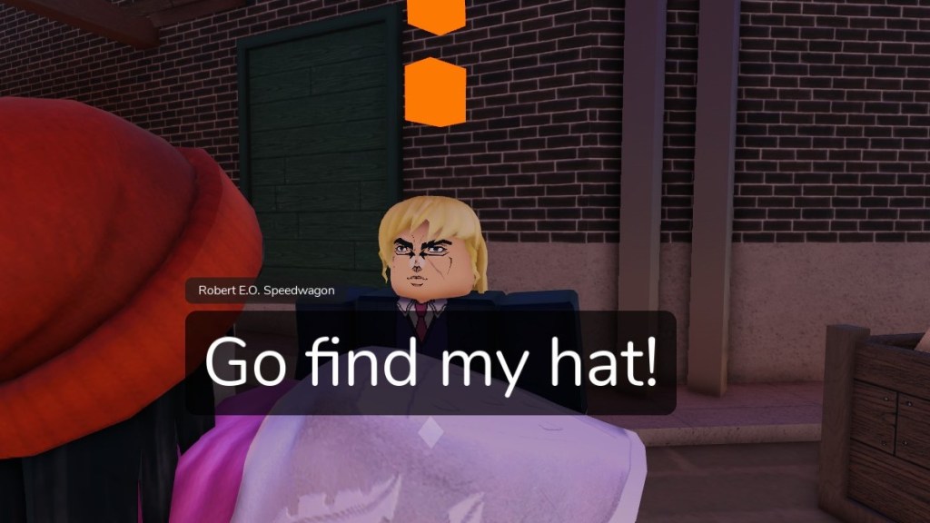 Where to find Speedwagon's Hat in World of Stands
