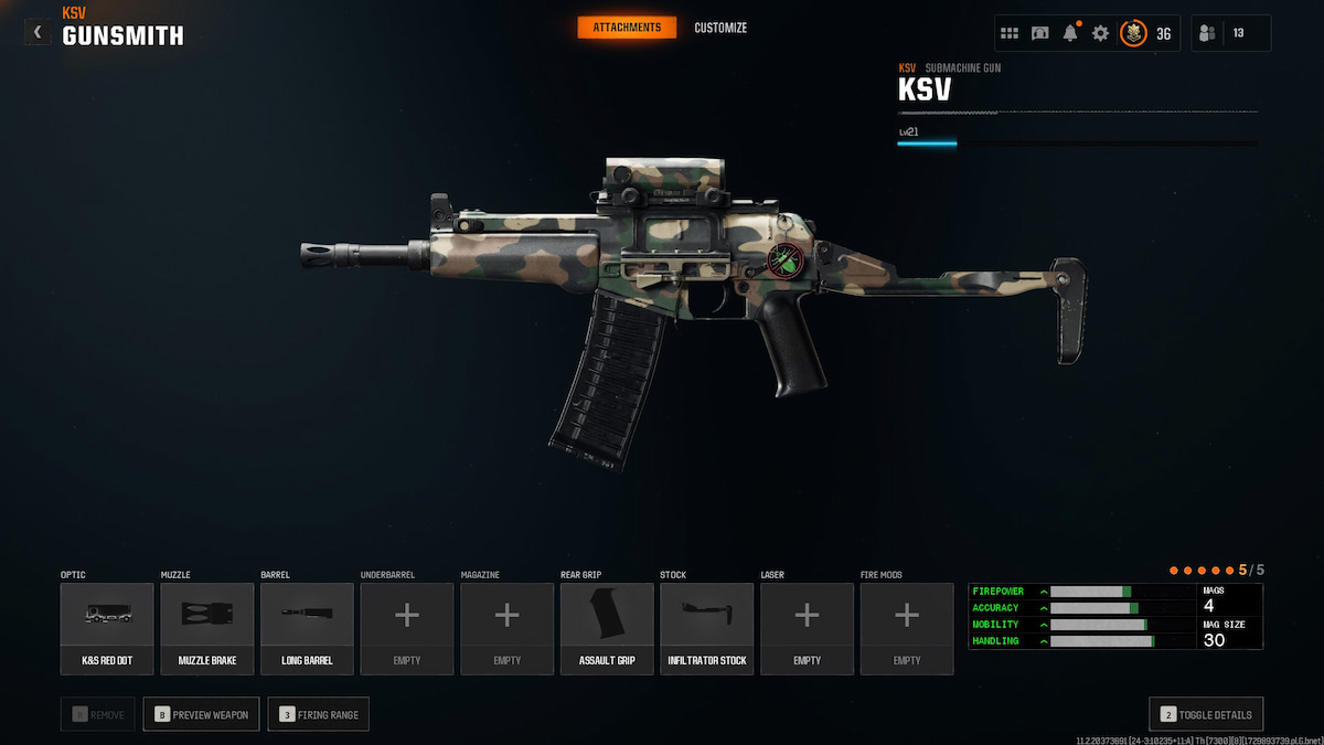 Best KSV loadout in Call of Duty: Black Ops 6 – Destructoid