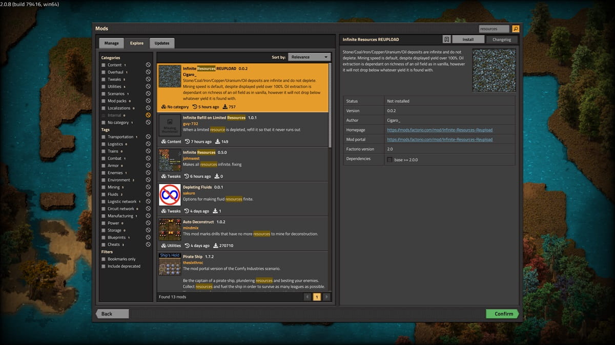 How to get Infinite Resources in Factorio Space Age
