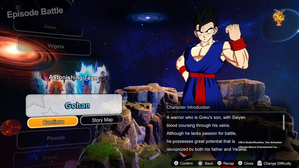 How to unlock all Gohan Branching Paths in Dragon Ball Sparking Zero ...