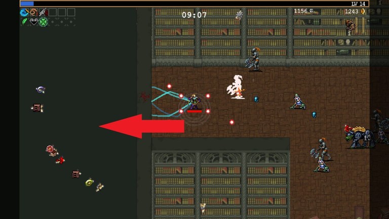 How to reach the second coffin in Vampire Survivors' Ode to Castlevania map