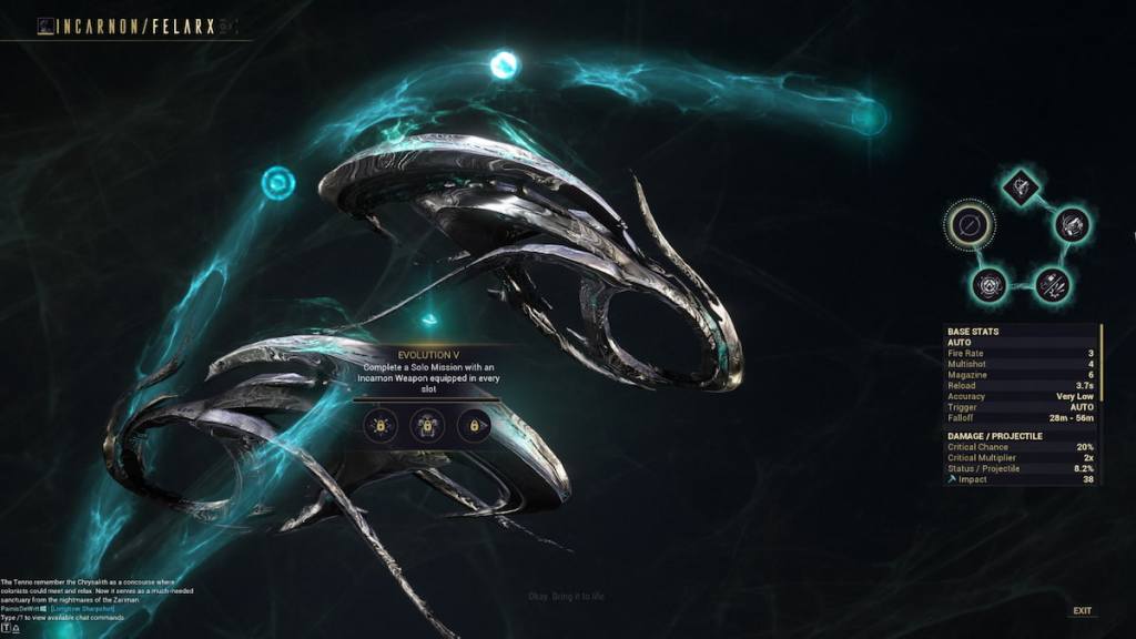 All new Incarnons in the Warframe: Koumei & the Five Fates – Destructoid