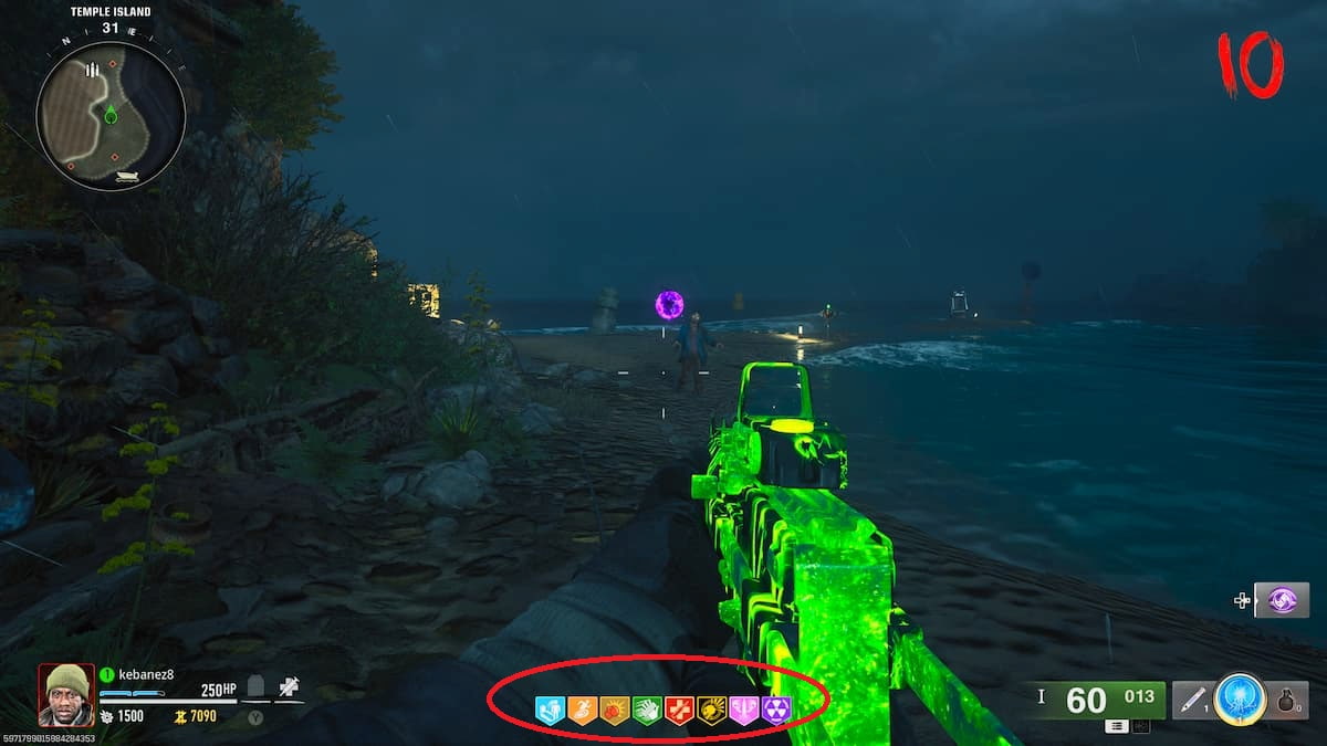 How many perks can you have in Black Ops 6 Zombies?