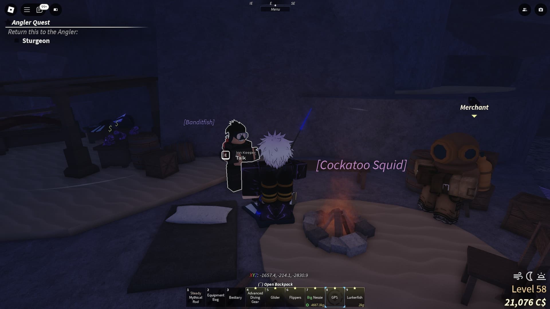 Complete Fisch Desolate Deep Area Guide - How to Enter, Rod Locations ...