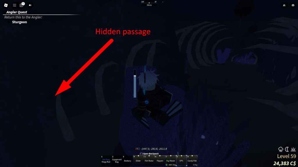 Complete Fisch Desolate Deep Area Guide - How to Enter, Rod Locations ...