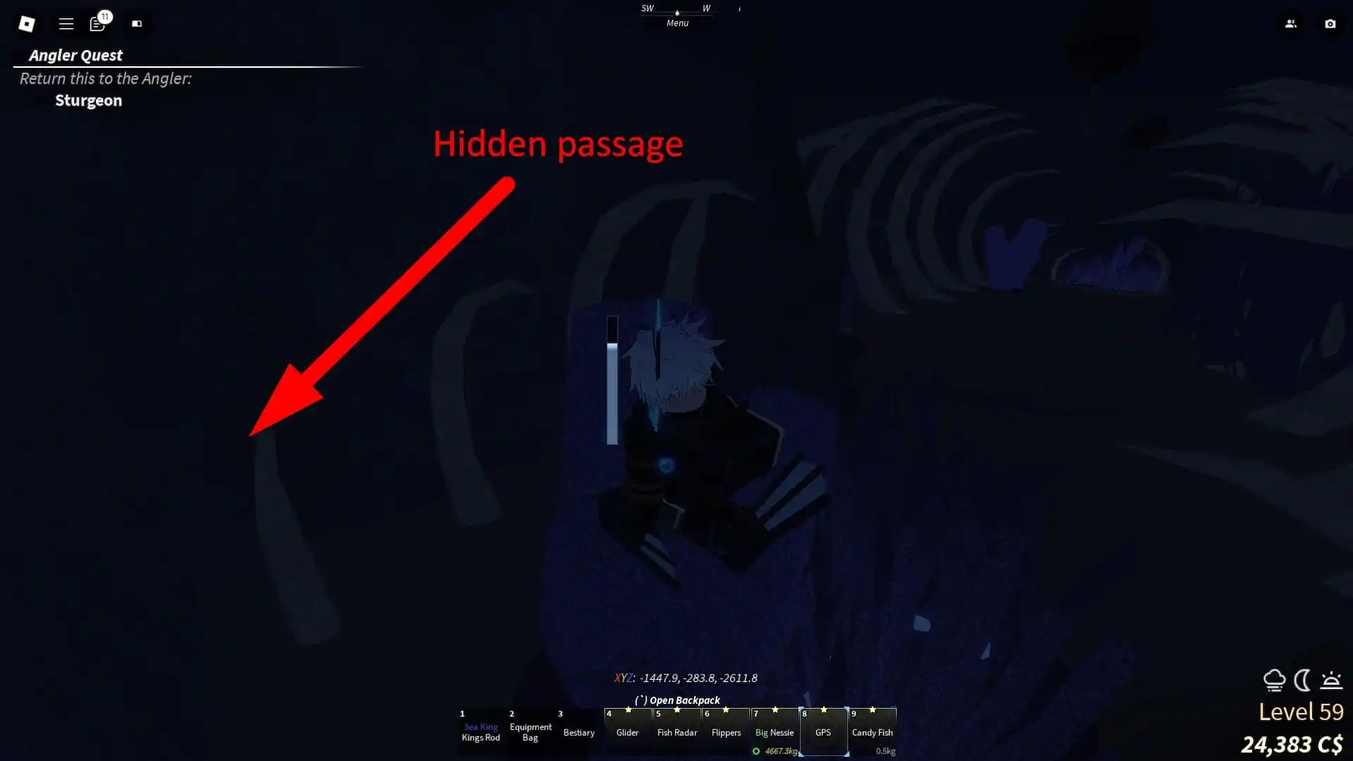 Complete Fisch Desolate Deep Area Guide - How to Enter, Rod Locations, and More – Destructoid