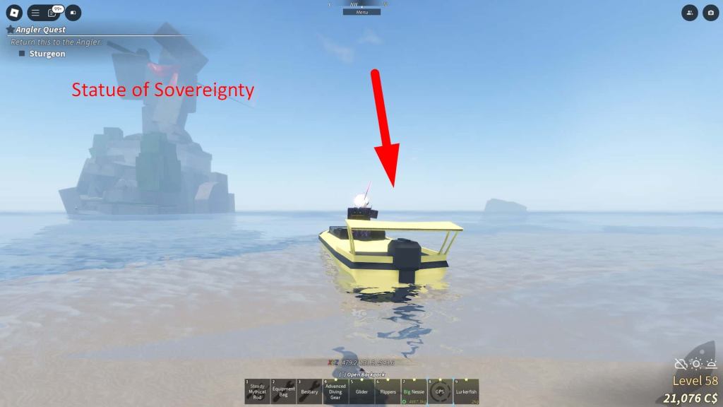 Complete Fisch Desolate Deep Area Guide - How to Enter, Rod Locations ...