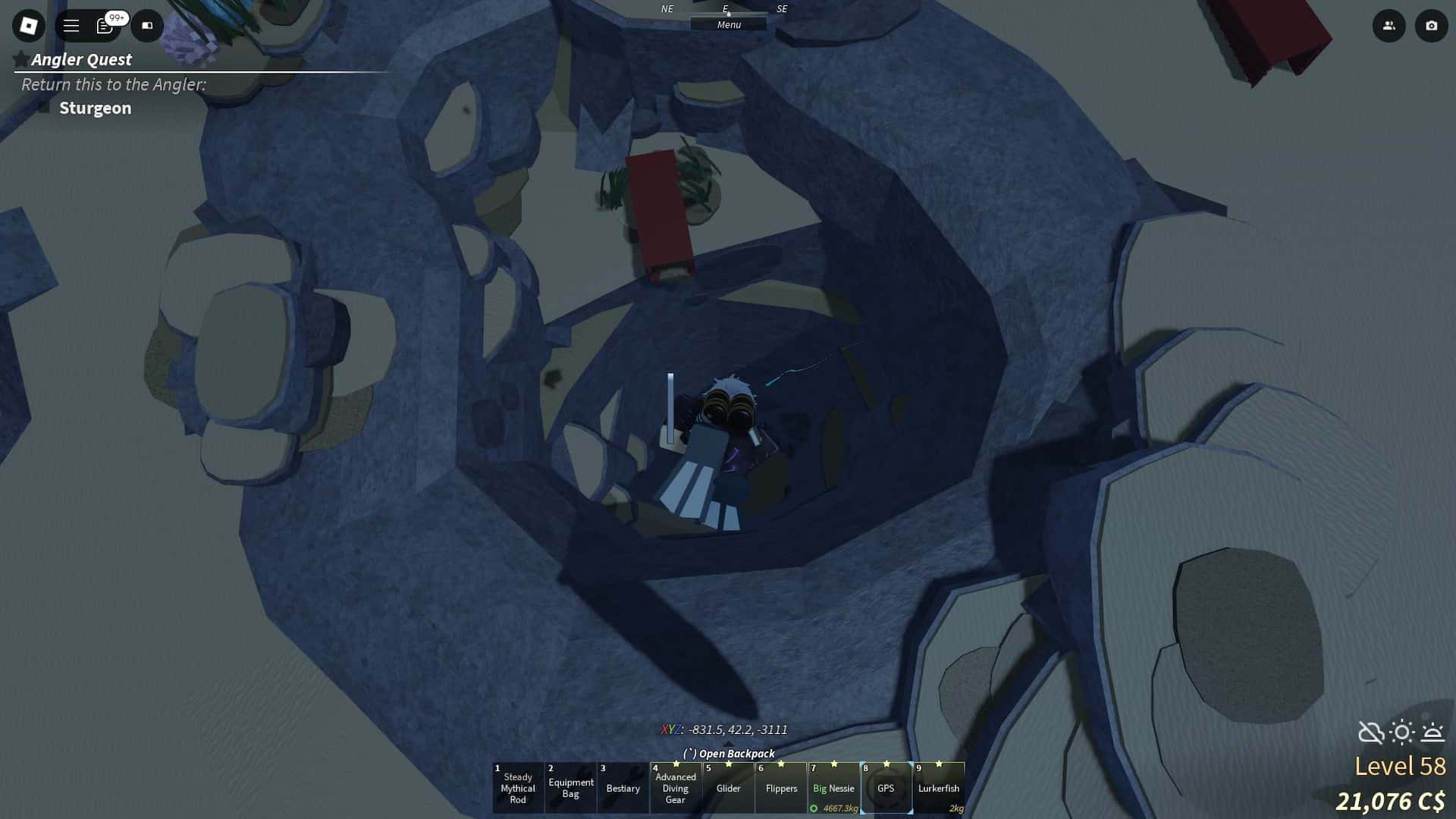 Complete Fisch Desolate Deep Area Guide - How to Enter, Rod Locations, and More – Destructoid