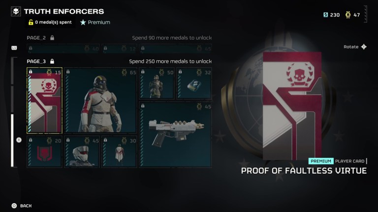 Helldivers 2: Everything in the Truth Enforcers Warbond and their cost ...