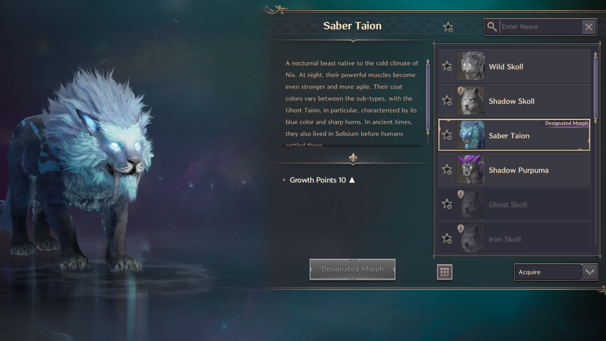 All Thone and Liberty morphs and how to get them – Destructoid