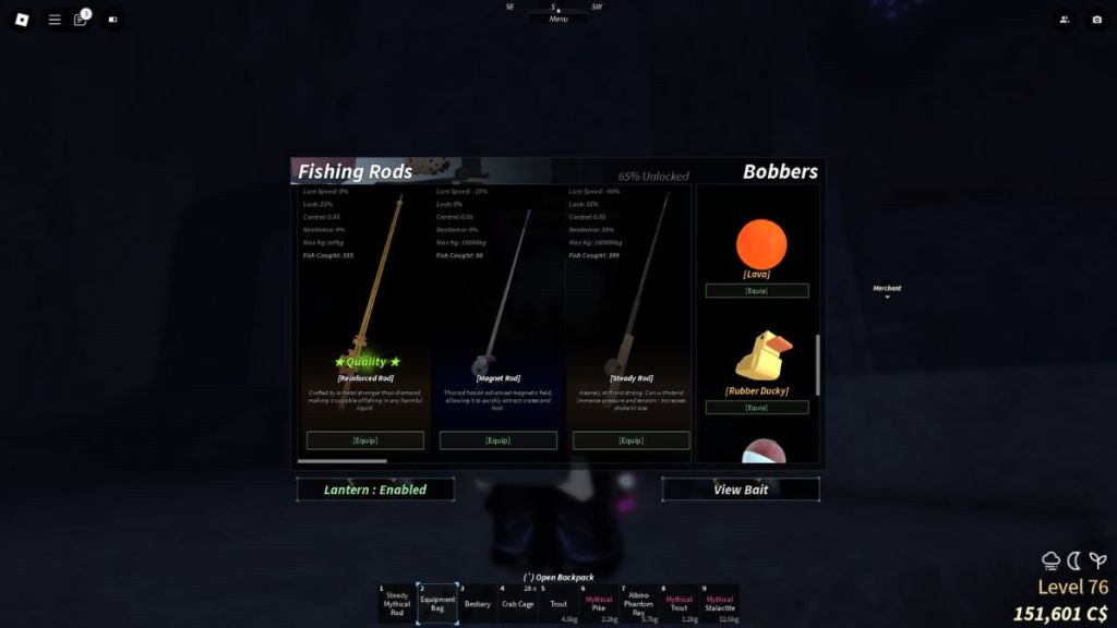 How to Get All Fisch Titles & Bobbers [Aurora Rod Update] – Destructoid