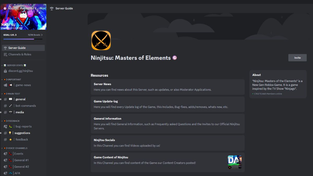 Official Ninjitsu Master of Elements Trello Link & Discord – Destructoid