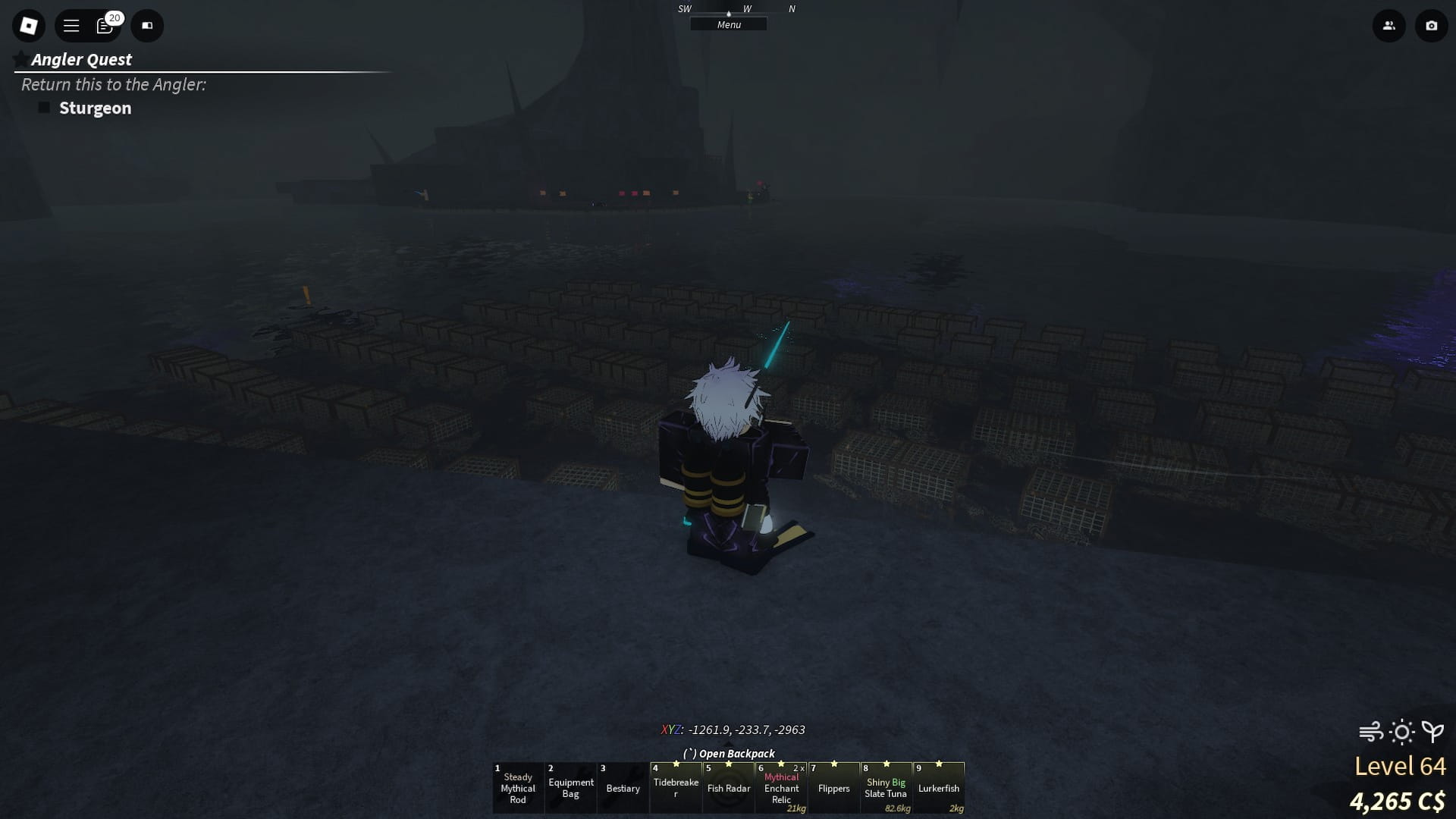 How to Catch Sea Mine in Fisch Roblox - Location & Best Method ...