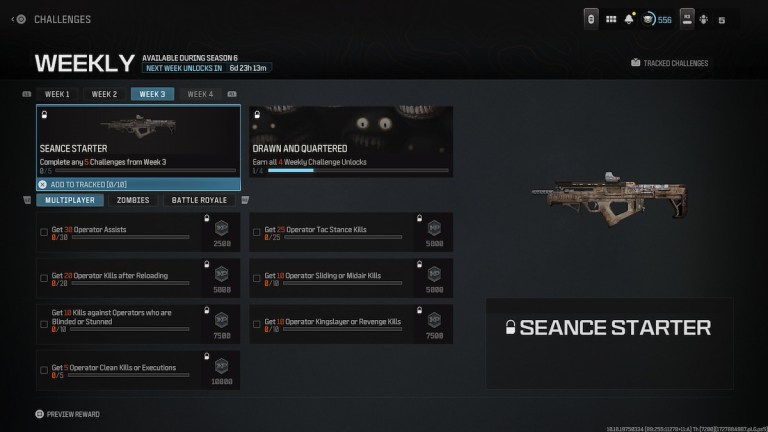 MW3 and Warzone Season 6 Week 3 Weekly Challenges and how to complete them