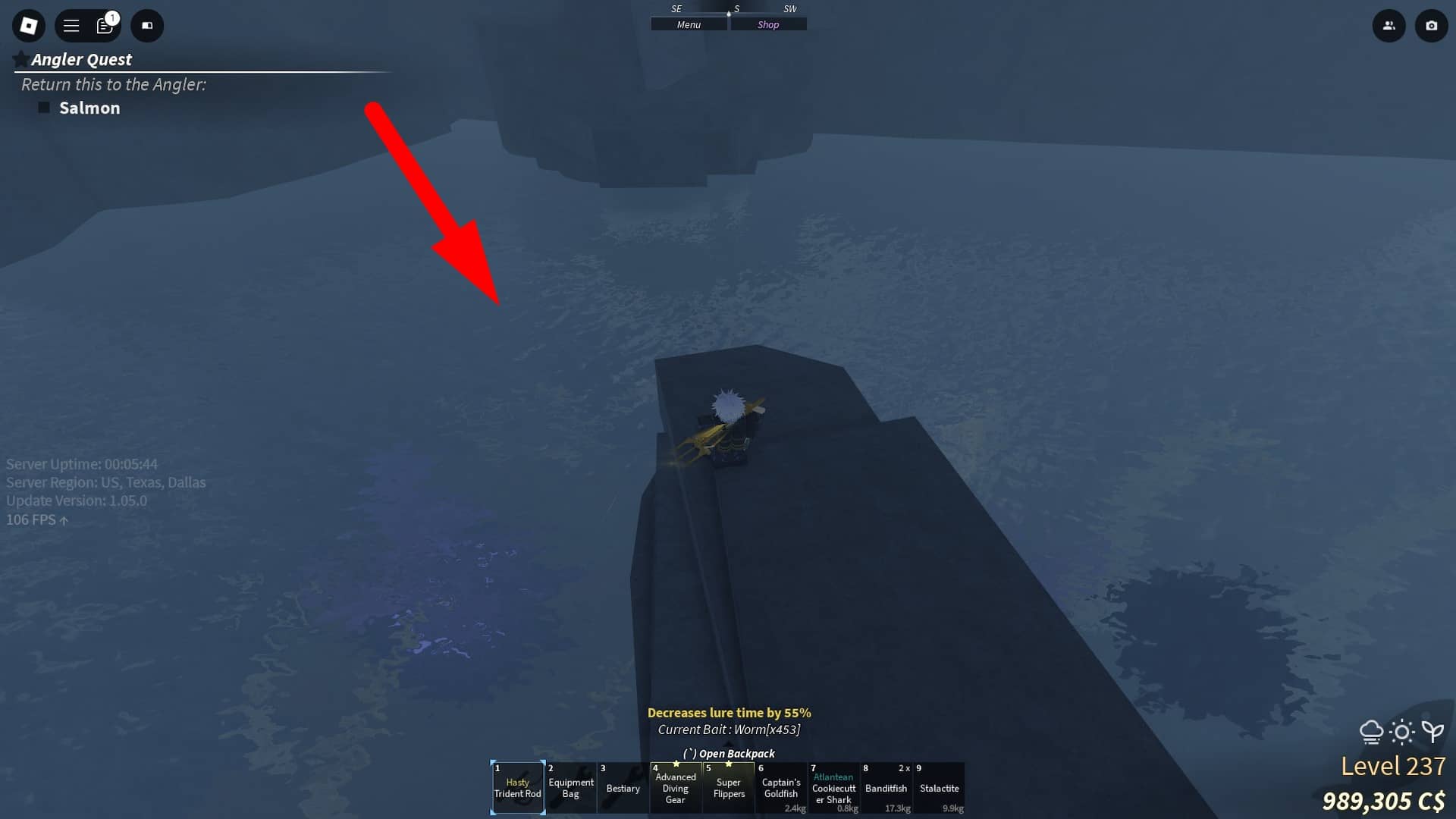 How to Get the Trident Rod in Fisch Roblox - Full Walkthrough – Destructoid