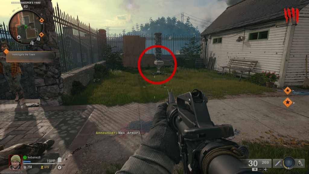 Black Ops 6 Zombies Liberty Falls Easter Egg: Aether Canister walkthrough