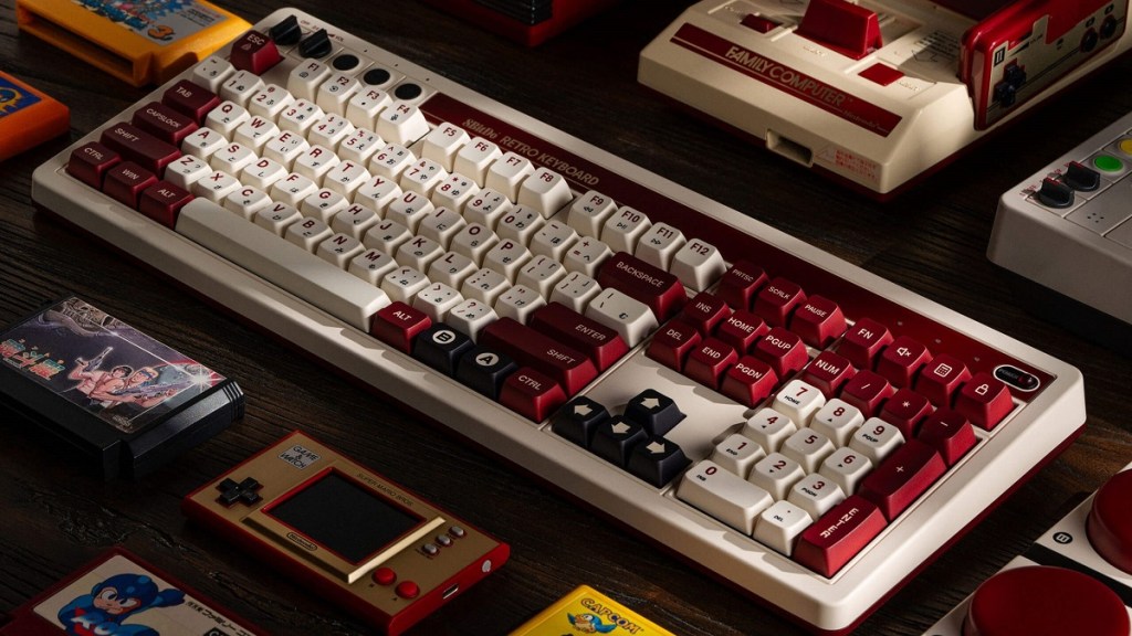 8BitDo now has a full-sized Mechanical Retro Keyboard variant for ...