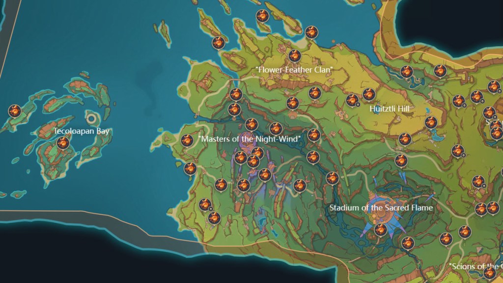 All Natlan Pyroculus locations in Genshin Impact – Destructoid