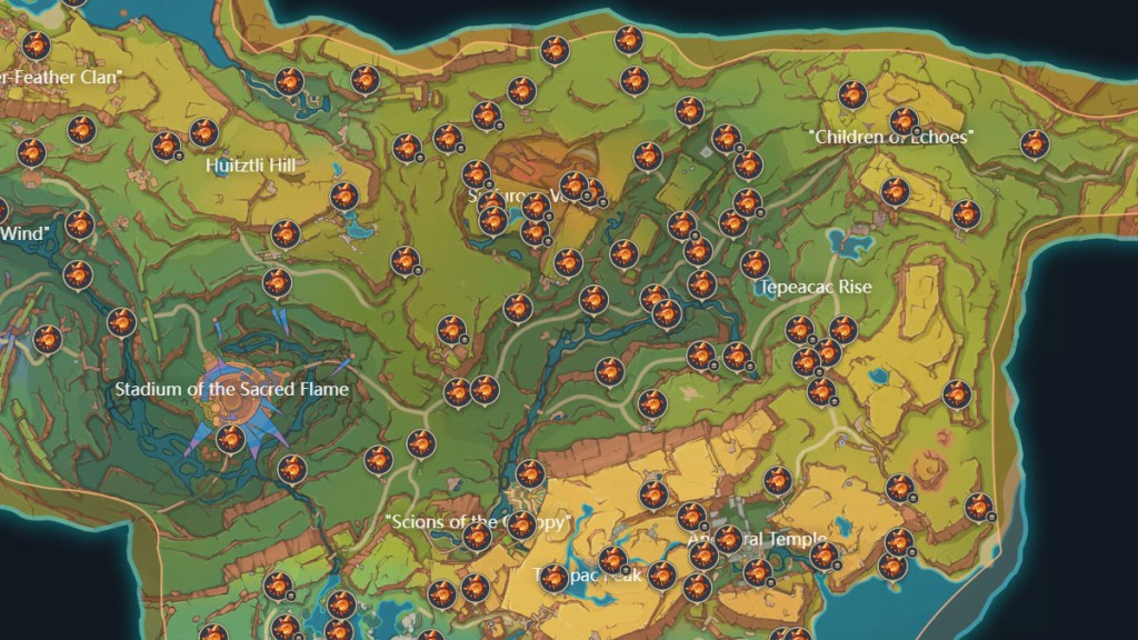 All Natlan Pyroculus locations in Genshin Impact – Destructoid