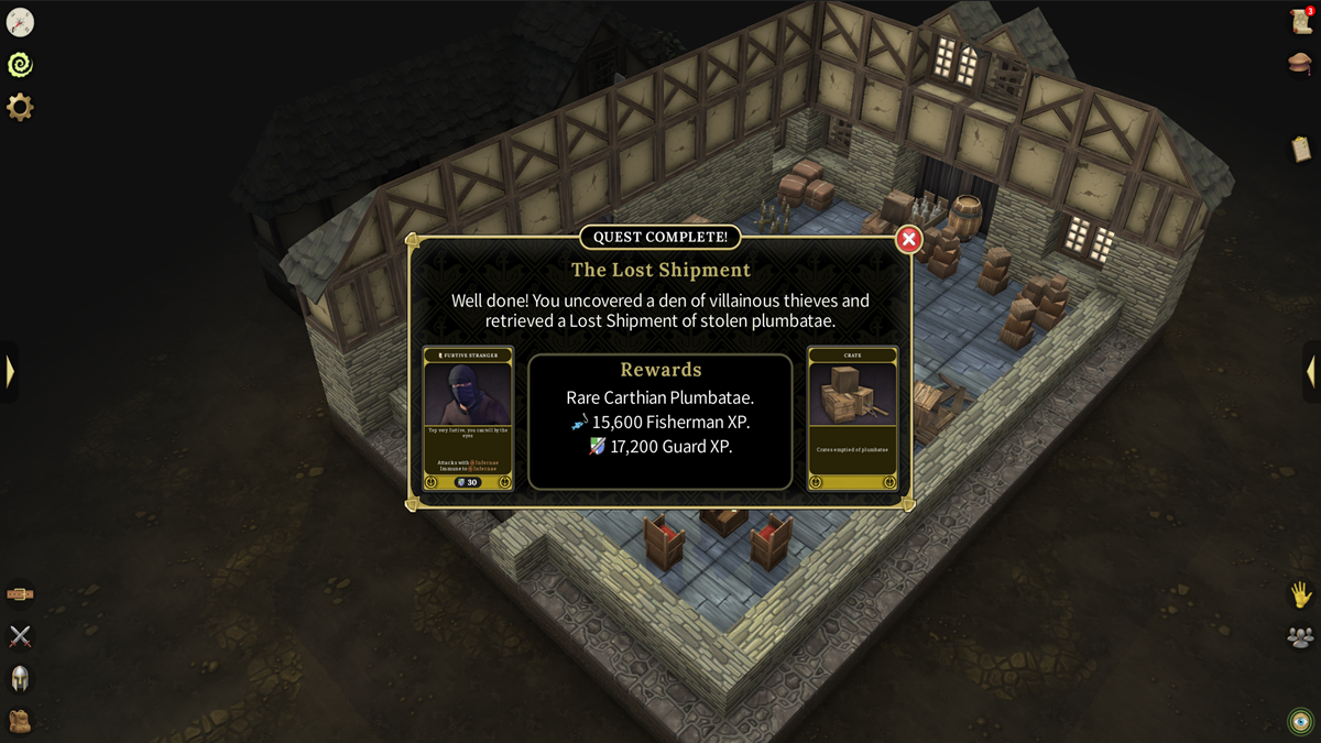 Brighter Shores: The Lost Shipment quest guide