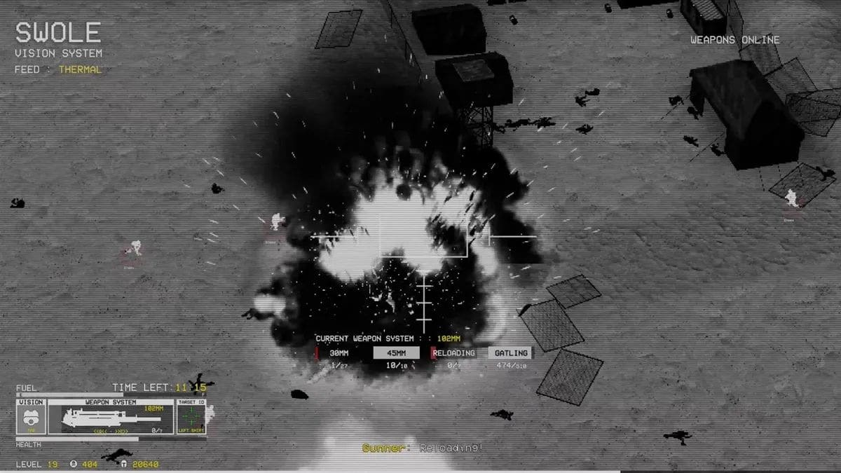 Someone's made a full game out of Call of Duty's classic AC-130 gunship ...