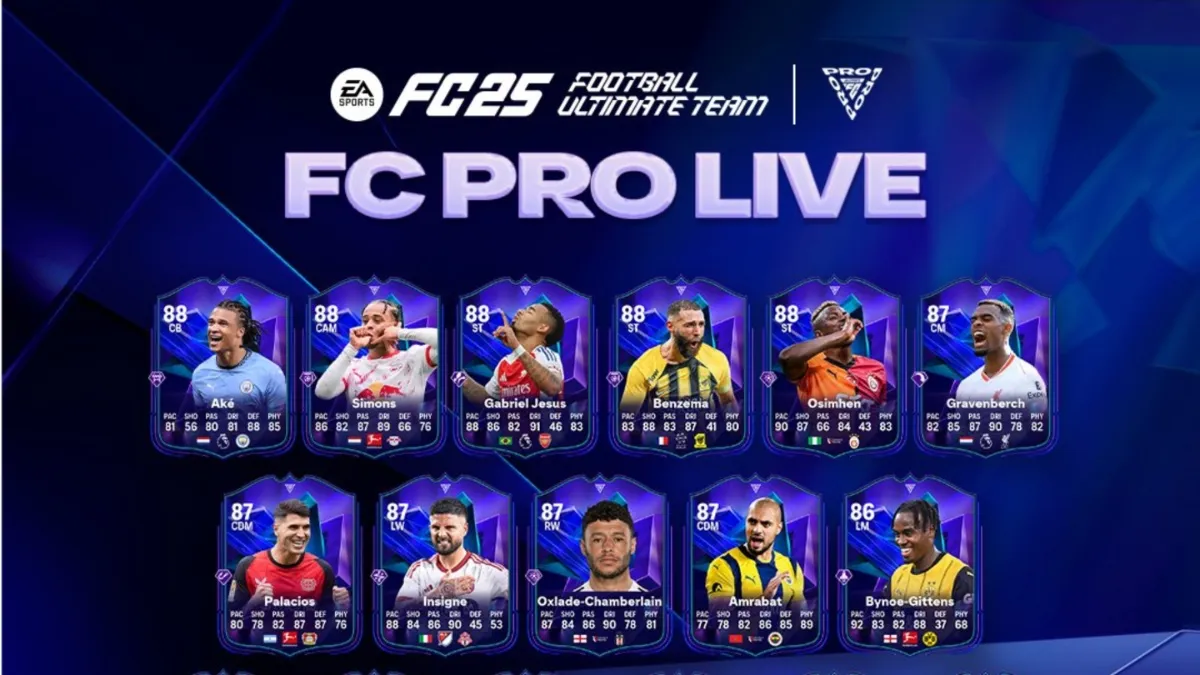 EA FC 25 Pro Open matchdays and fixtures – Destructoid