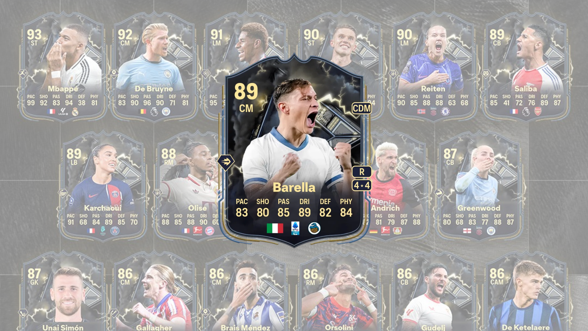 EA FC 25 Nicolo Barella Thunderstruck SBC solutions – Destructoid