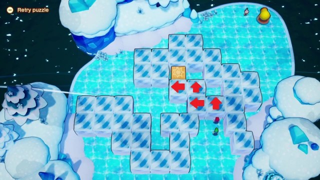 All ice block puzzle solutions for Compac Islet in Mario and Luigi ...