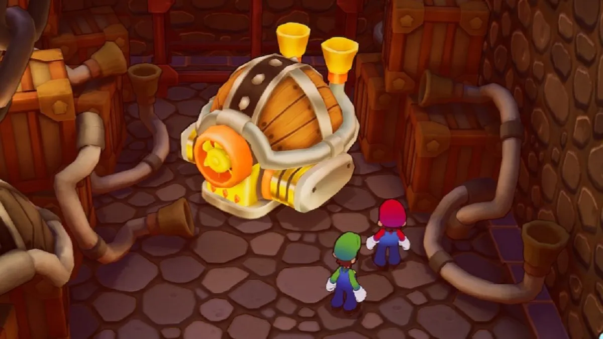 Where to find the Airship Engine in Mario and Luigi: Brothership