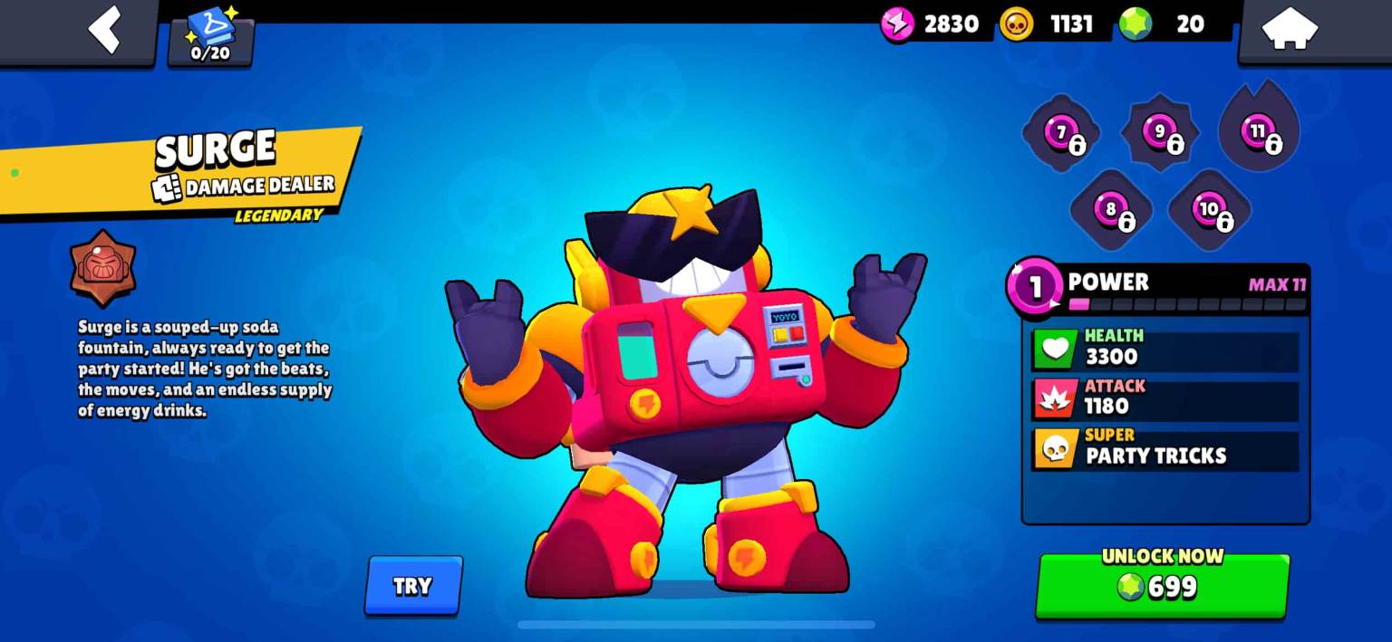 Best Surge build in Brawl Stars – Destructoid