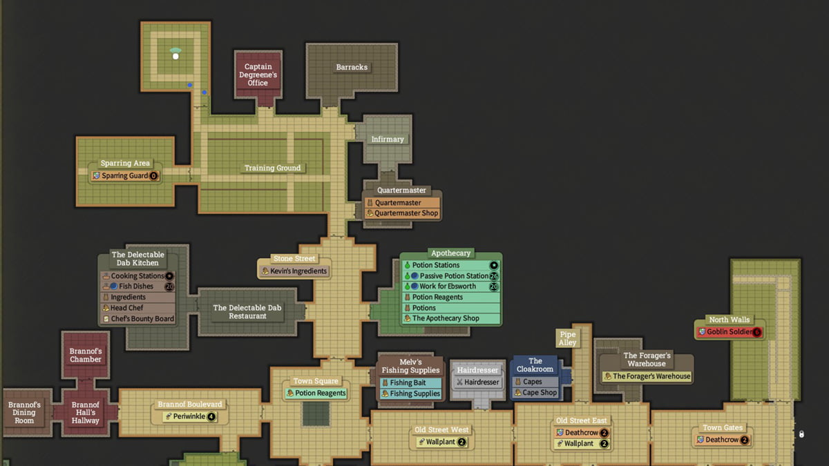 Complete Brighter Shores Hopeport map – Destructoid