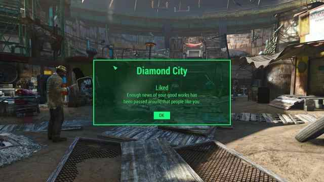 This Fallout 4 mod brings back the reputation system from New Vegas
