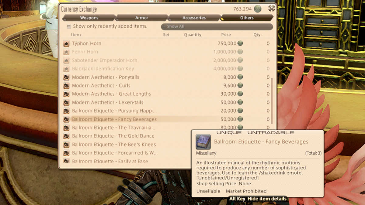 How to get the Shake Drink emote in Final Fantasy XIV – Destructoid