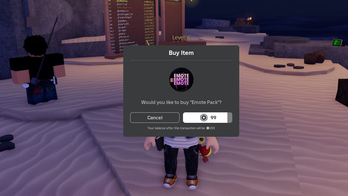 All Fisch emote commands – Destructoid