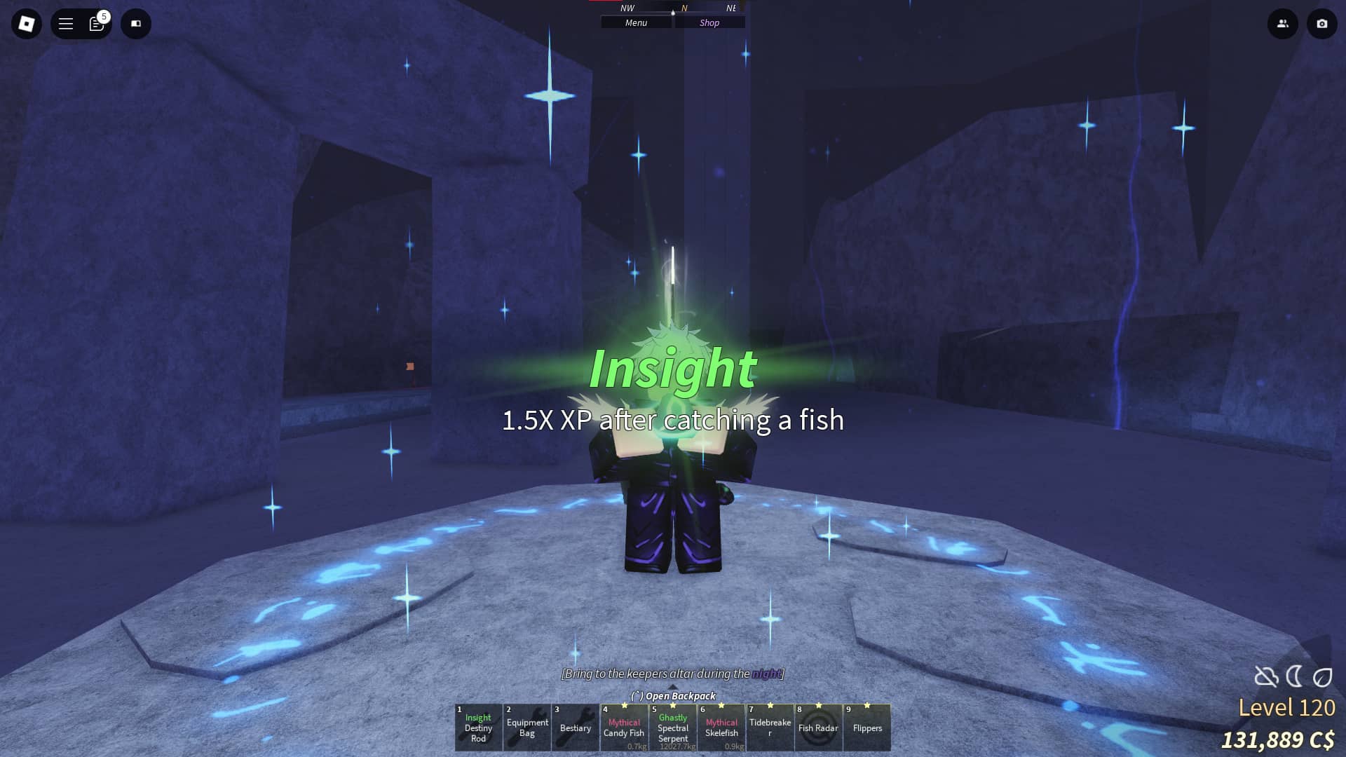 Ultimate Fisch Roblox Leveling Guide [Blue Moon] - How to Reach Max ...